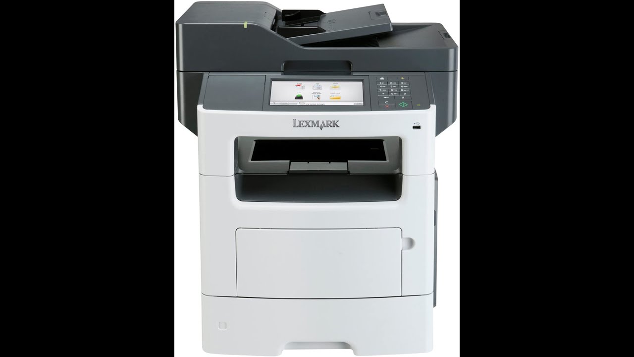 lexmark 3150 set ip address - YouTube