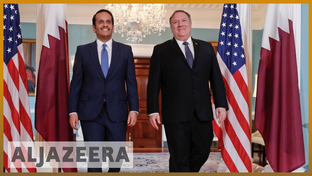 Qatar blockade: US shows support for both Qatar and Saudi Arabia - YouTube