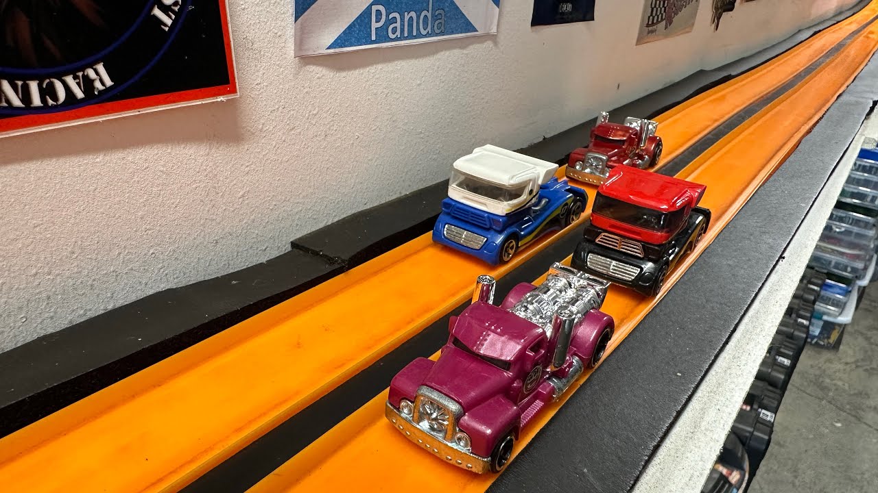 Big Rig Race featuring Kenworth, Turbine Time and Semi-Fast - YouTube