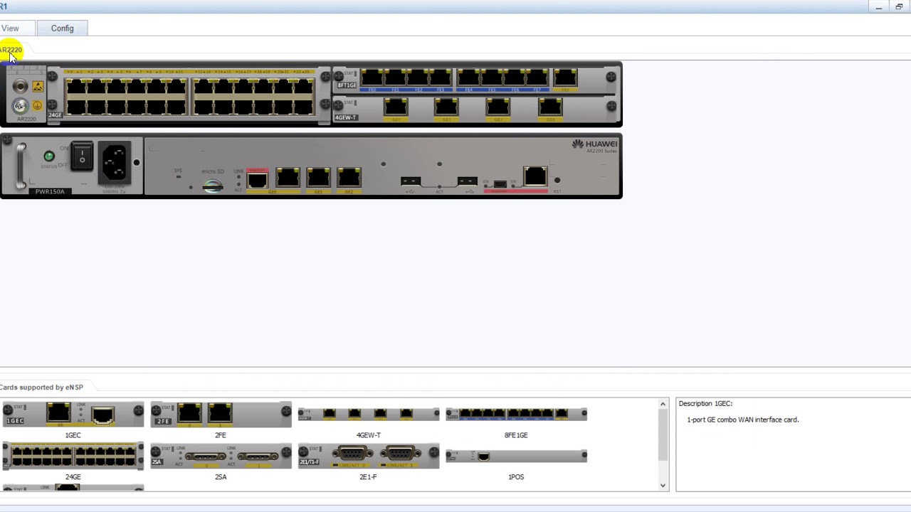 eNSP simulator, Huawei simulator LAB - YouTube