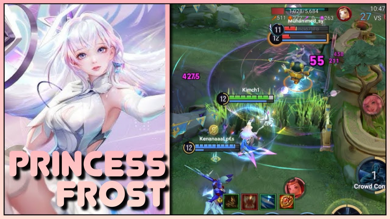 Princess Frost: The Ultimate Ice Queen in Honor of Kings! Full Gameplay ...