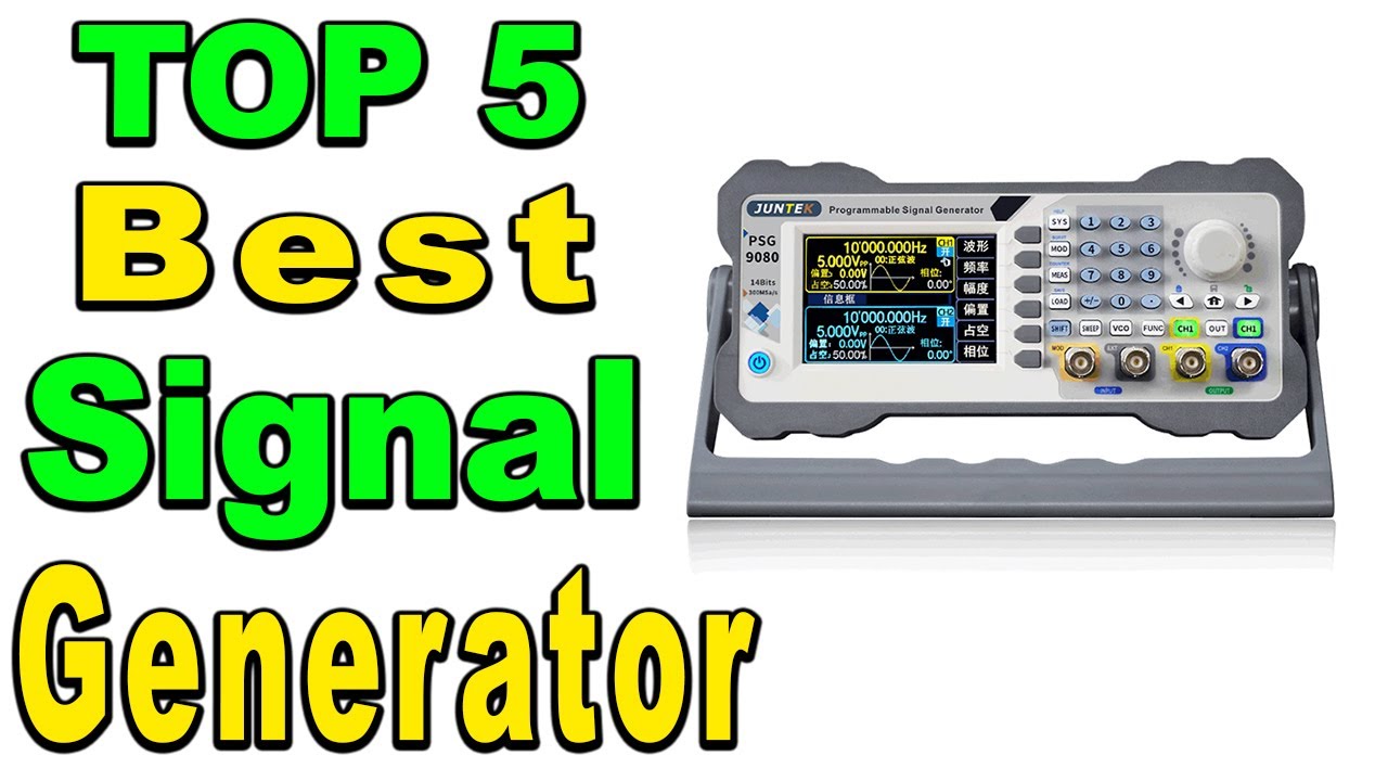 TOP 5 Best Signal Generator Review 2024 - YouTube