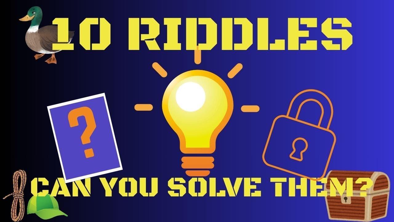 10 Rare Logic Riddles You’ll Struggle to Solve - YouTube