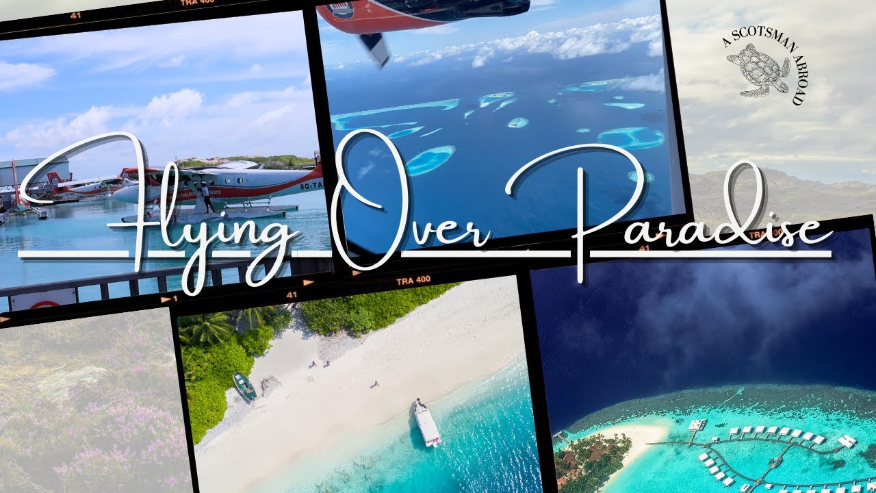 Maldives - TMA Flight - Flying Over Paradise - 4K - YouTube