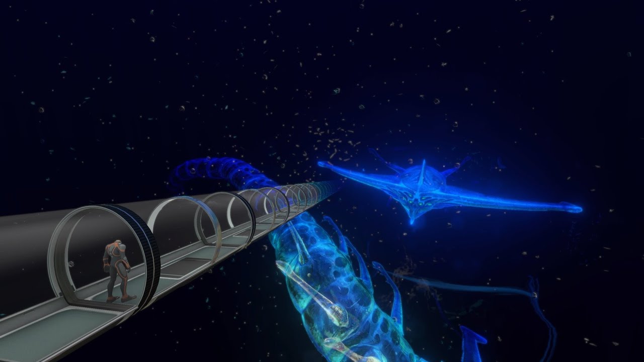 I Built A Long Tunnel Into The Void In Survival | Subnautica - YouTube