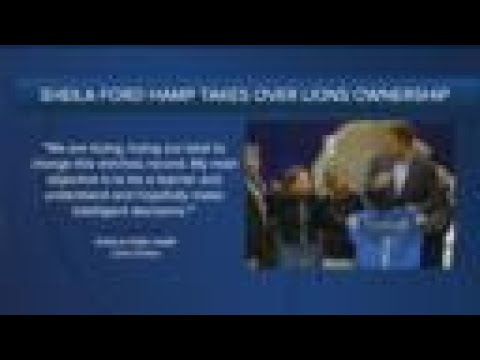 Sheila Ford Hamp talks about taking over as Lions owner - YouTube