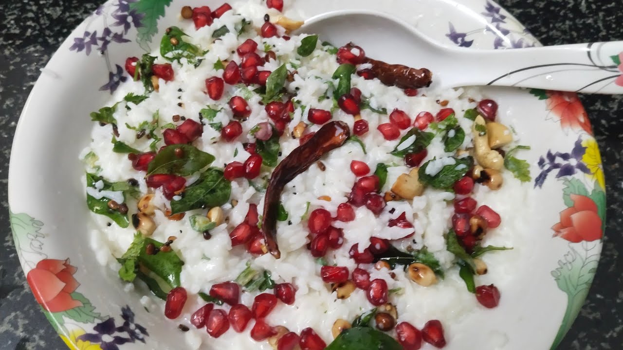 curd rice||yogurt rice recipe|| south indian curd rice|| Thayir sadam ...