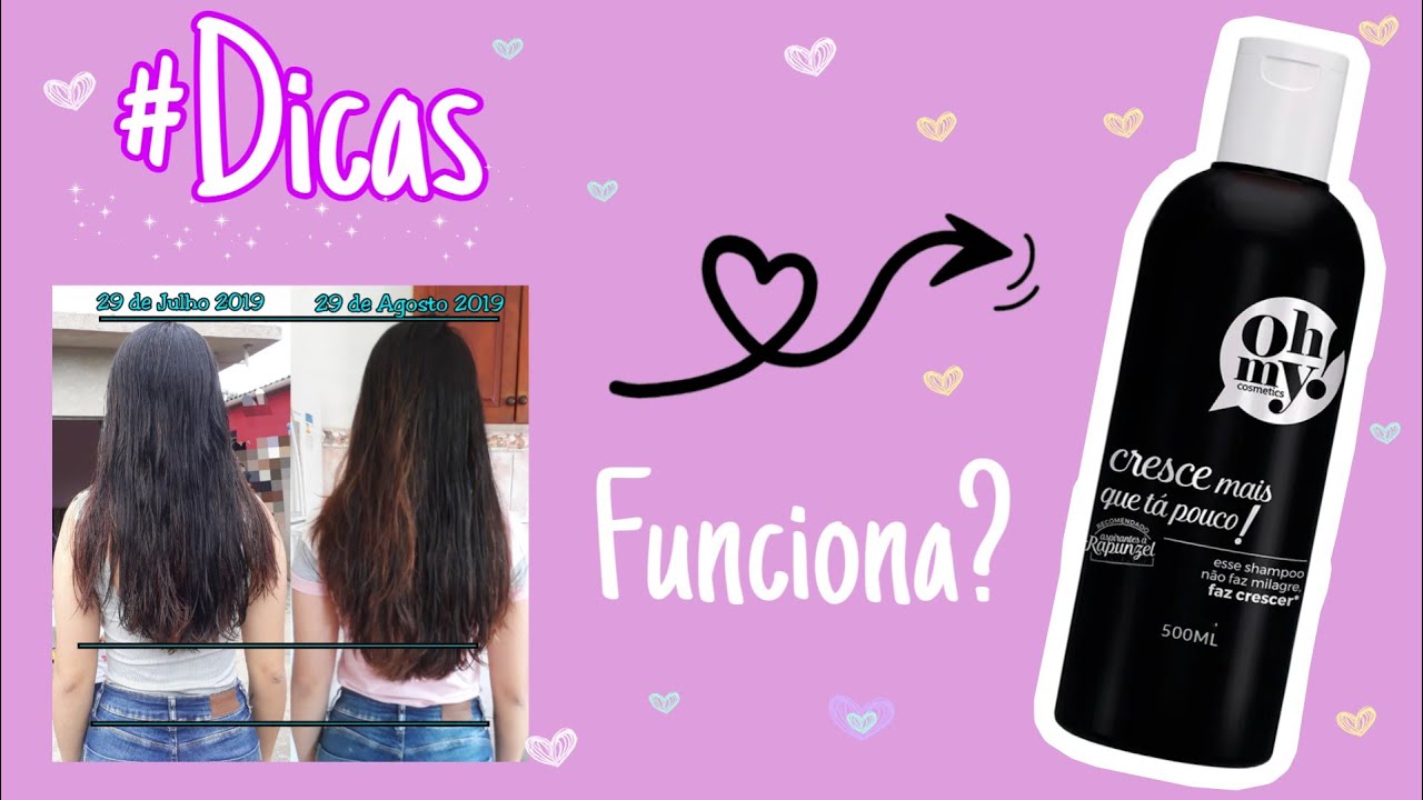 #DICAS - Shampoo para crescimento da Oh My Cosmetics - YouTube