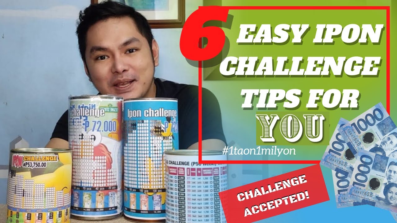 6 EASY AND FUN IPON CHALLENGE TIPS #1taon1milyon - YouTube