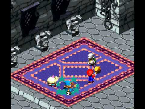 Demonstration of Unused Status Ailment in Super Mario RPG
