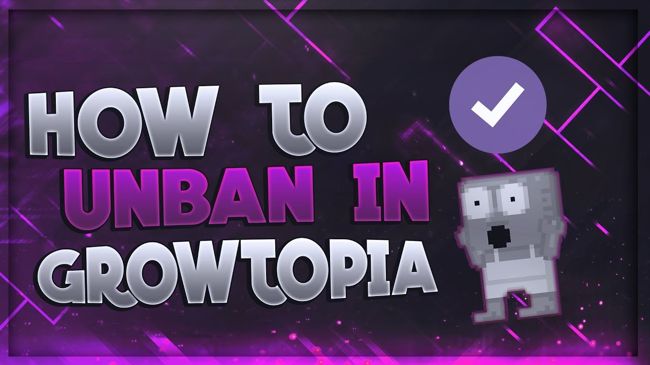 HOW TO AUTO UNBAN | GROWTOPIA - YouTube
