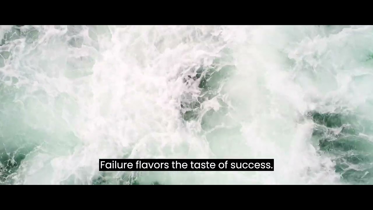 failure flavors the taste of success - YouTube