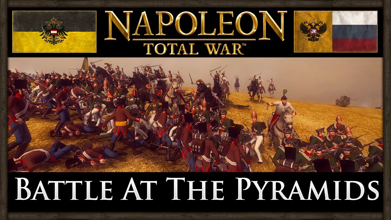 Battle At The Pyramids - Napoleon Total War - [1v1] Online Battle - YouTube
