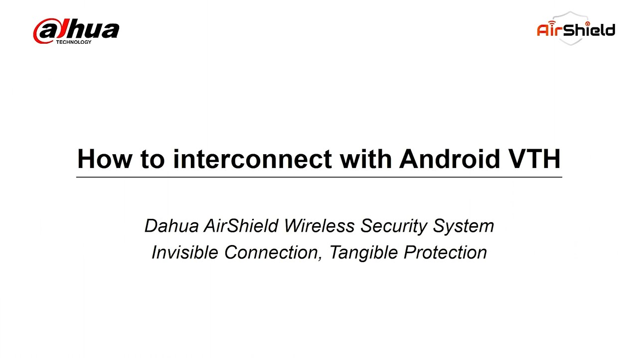 13 How to interconnect with Android VTH - YouTube
