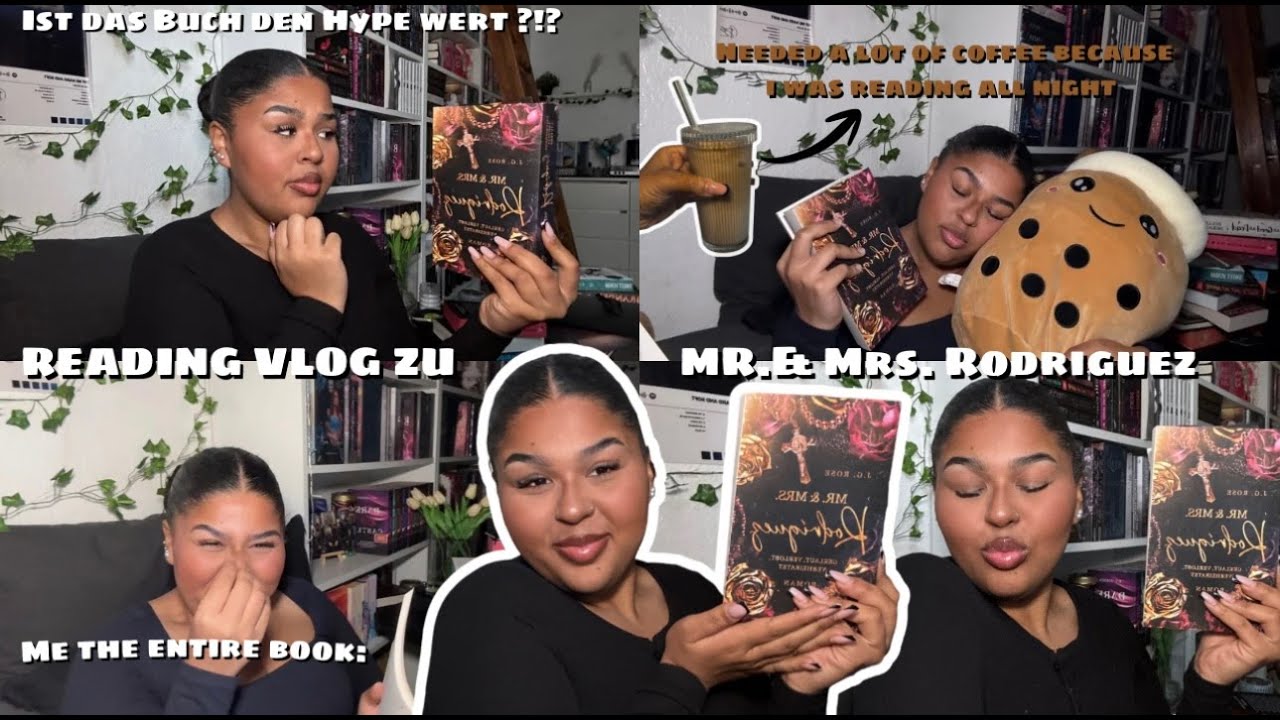 MR. & MRS. RODRIGUEZ READING VLOG WITH VE📖 ️‍🔥|READING VLOG#5|SPOILER ...