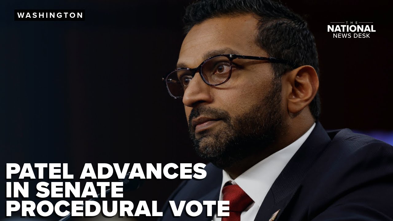 Trump's FBI pick Kash Patel clears first Senate hurdle in procedural ...