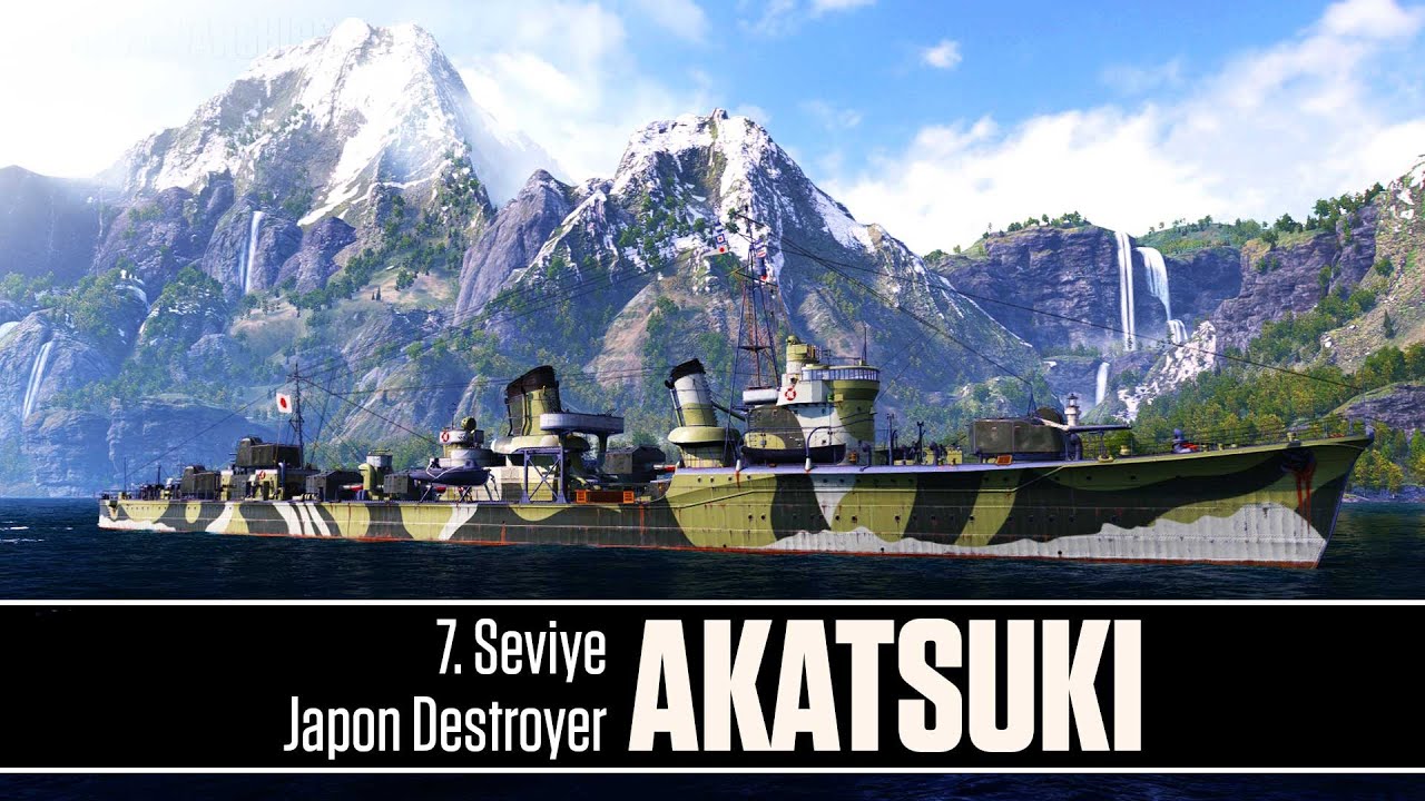 Japon Destroyerleri | Akatsuki: Çok yönlü - YouTube