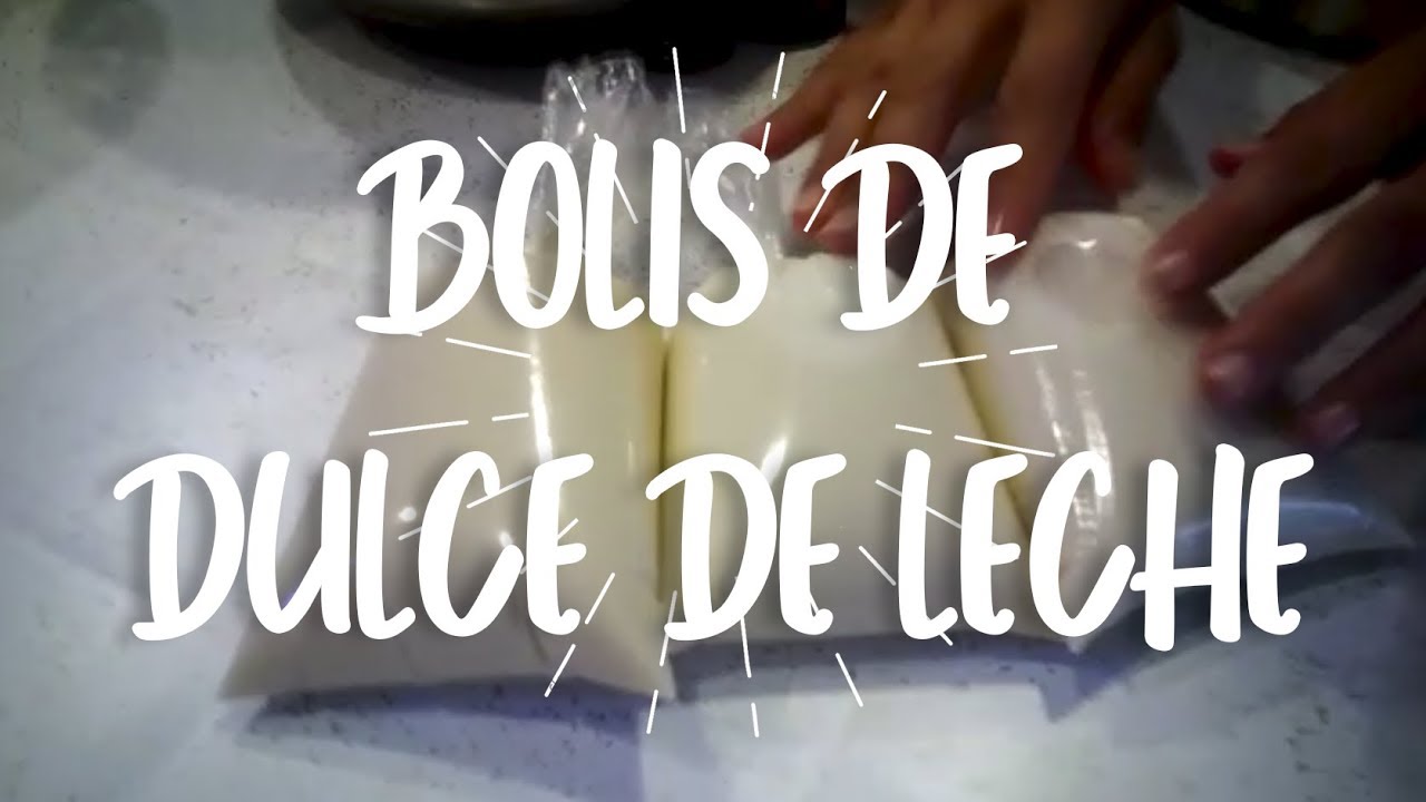 BOLIS DE DULCE DE LECHE // COCINA CON YAIRA CAROLINA - YouTube