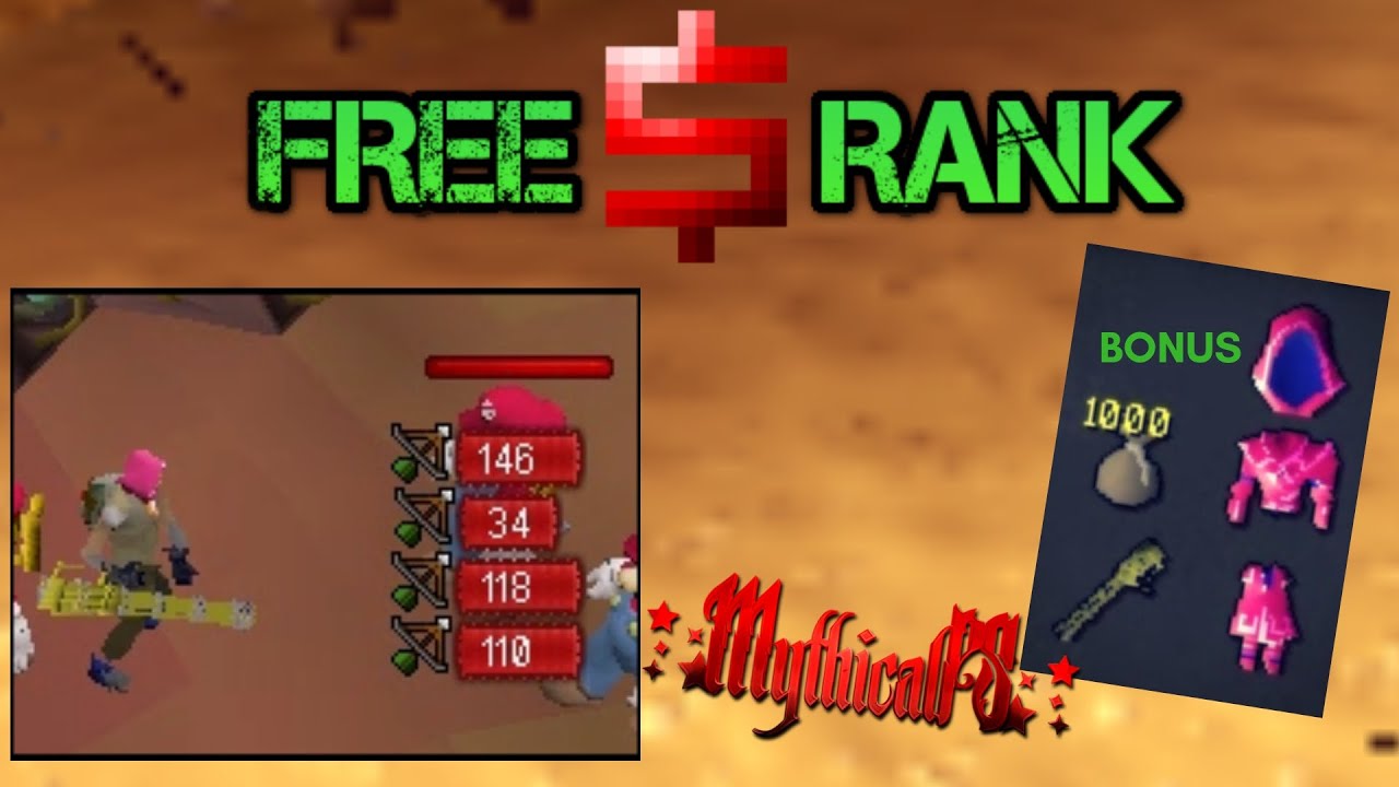 FREE DONATOR RANK?! - Server Showcase (40$ GIVEAWAY) - MythicalPS ...