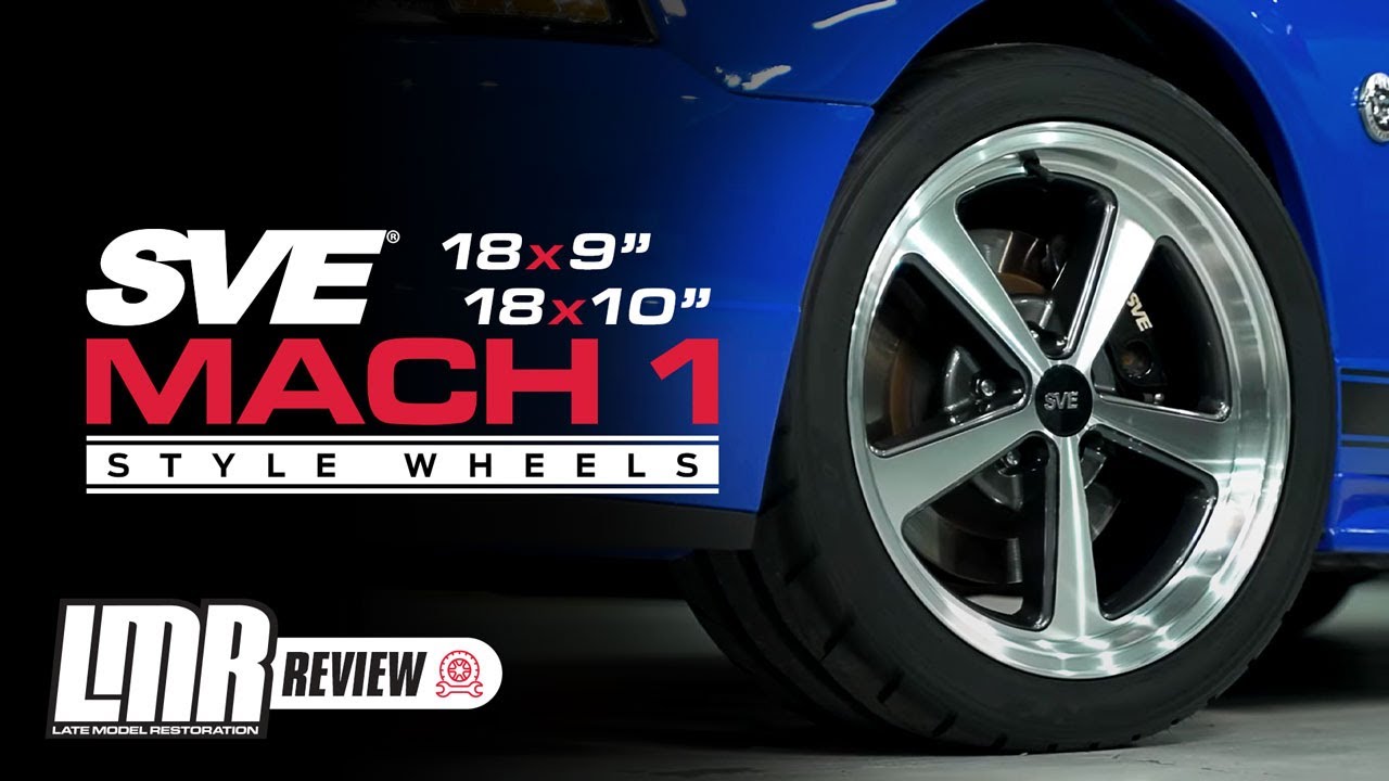 1994-2004 Mustang: SVE 18" 03-04 Mach 1 Style Wheels - Review - YouTube