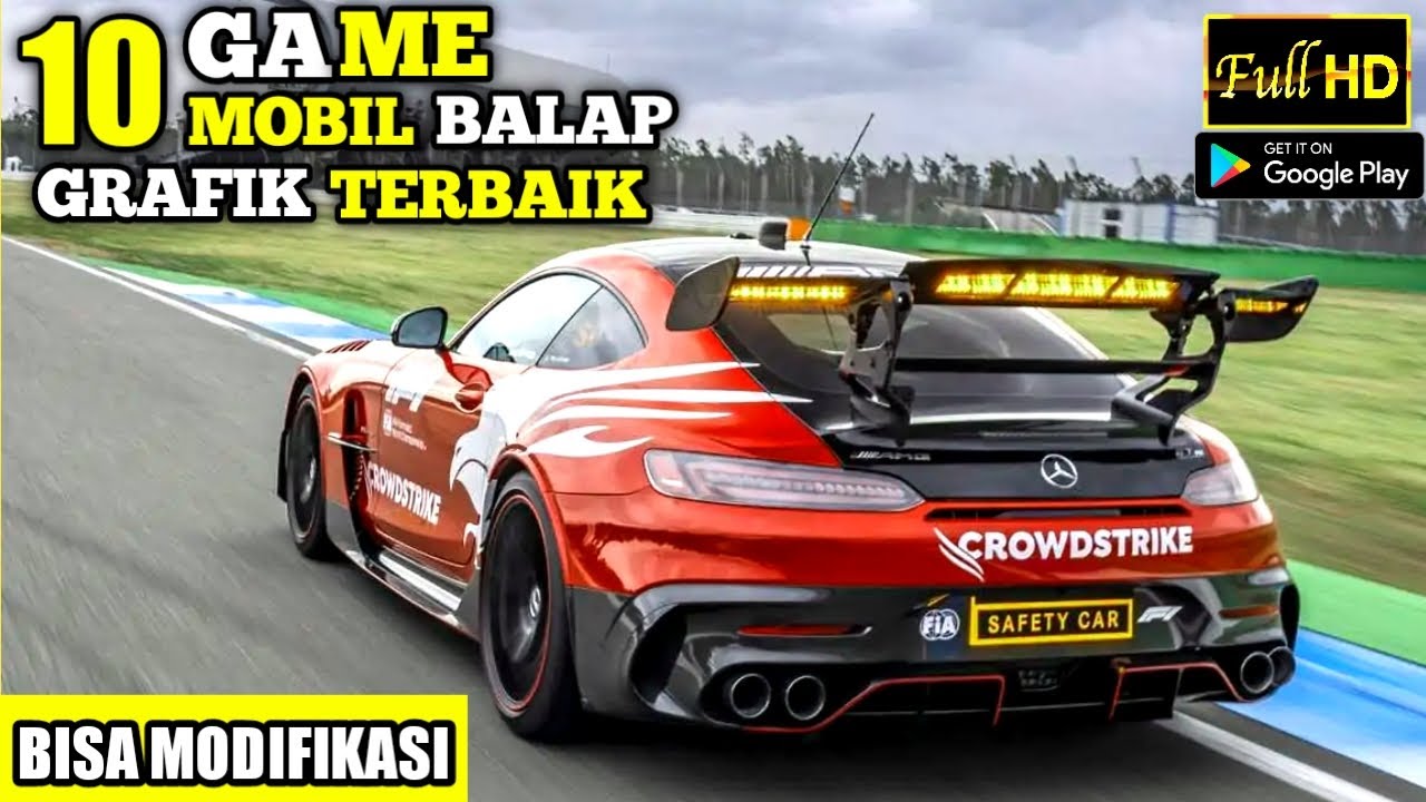 10 Game balap mobil offline/online grafik terbaik 2022 - YouTube