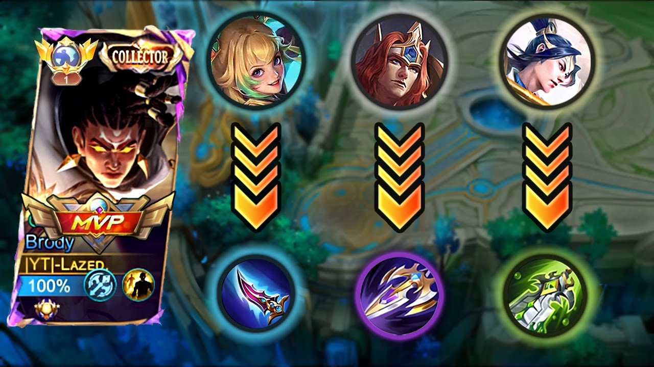 BRODY COUNTER BUILD ENEMIES HERO 1HIT #brodygameplay #brody savage ...