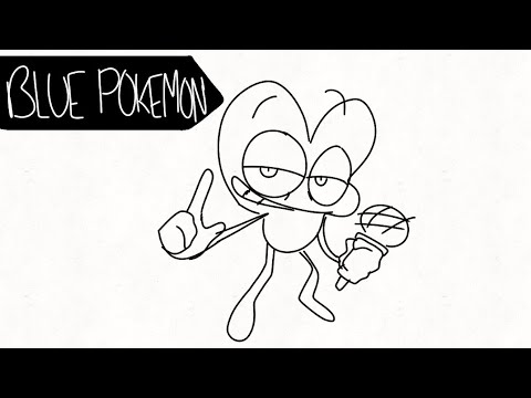 Blue Alphabet | Blue Pokémon Encore but 4 sings it - YouTube