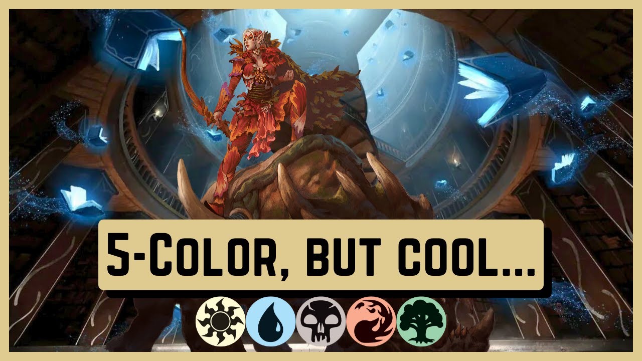 The red way to play 5-Color Ramp! | Wilds of Eldraine Standard! | MTG ...