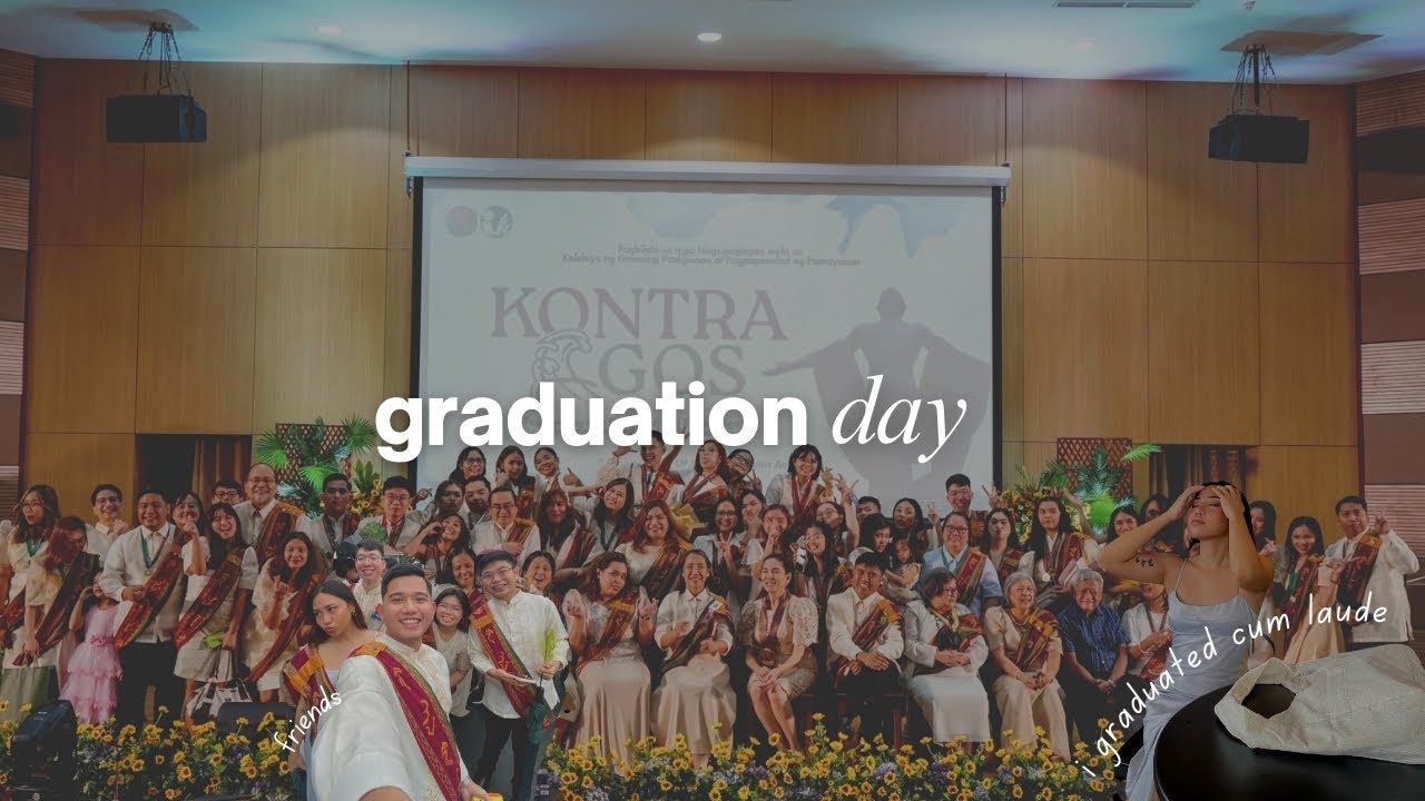 I finally got my Sablay | graduation vlog - YouTube