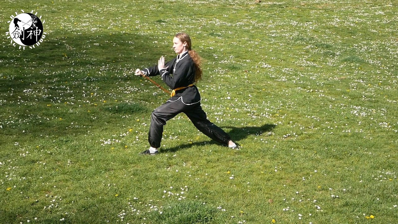 Shaolin Damo cane - YouTube