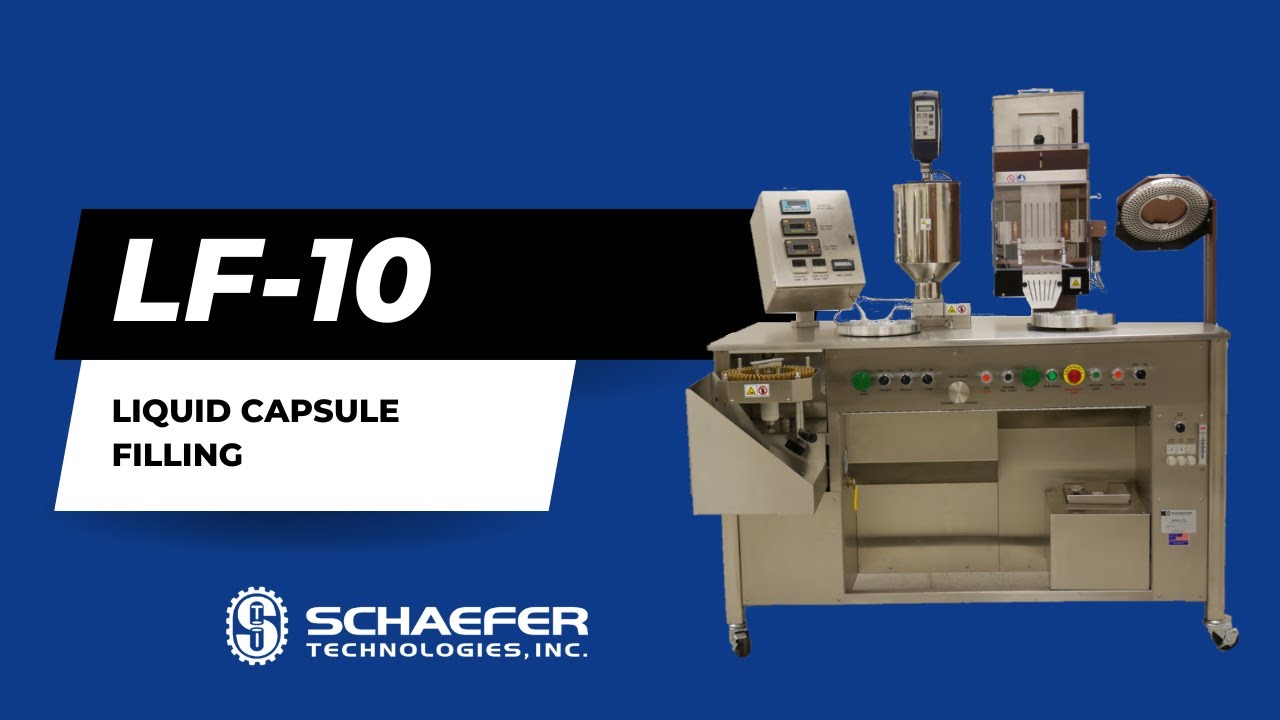 Schaefer Technologies LF10-Liquid Filling Equipment - YouTube