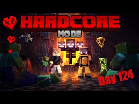 Minecraft HARDCORE Fortifying the village and building a library! - YouTube