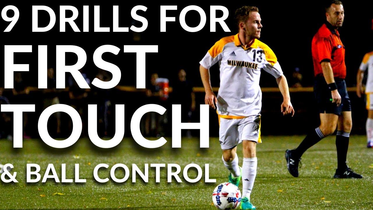 Wall Passing Drills By Yourself | Improve First Touch, Ball Control ...