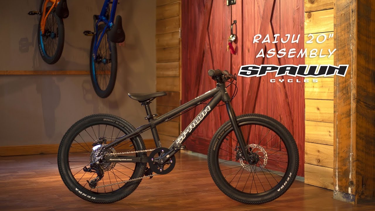 Spawn Cycles Raiju 20" - Bike Assembly - YouTube