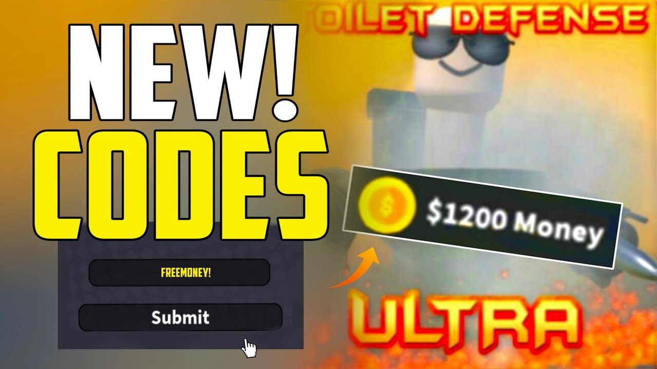 *NEW* ALL WORKING CODES FOR TOILET DEFENSE ULTRA! ROBLOX TOILET DEFENSE ...