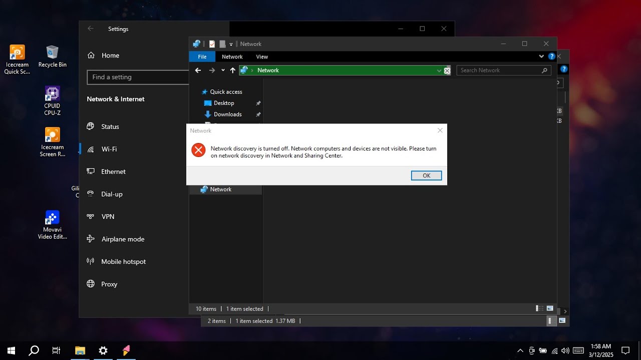 Windows 10/11 network discovery is turned off. network computers and ...