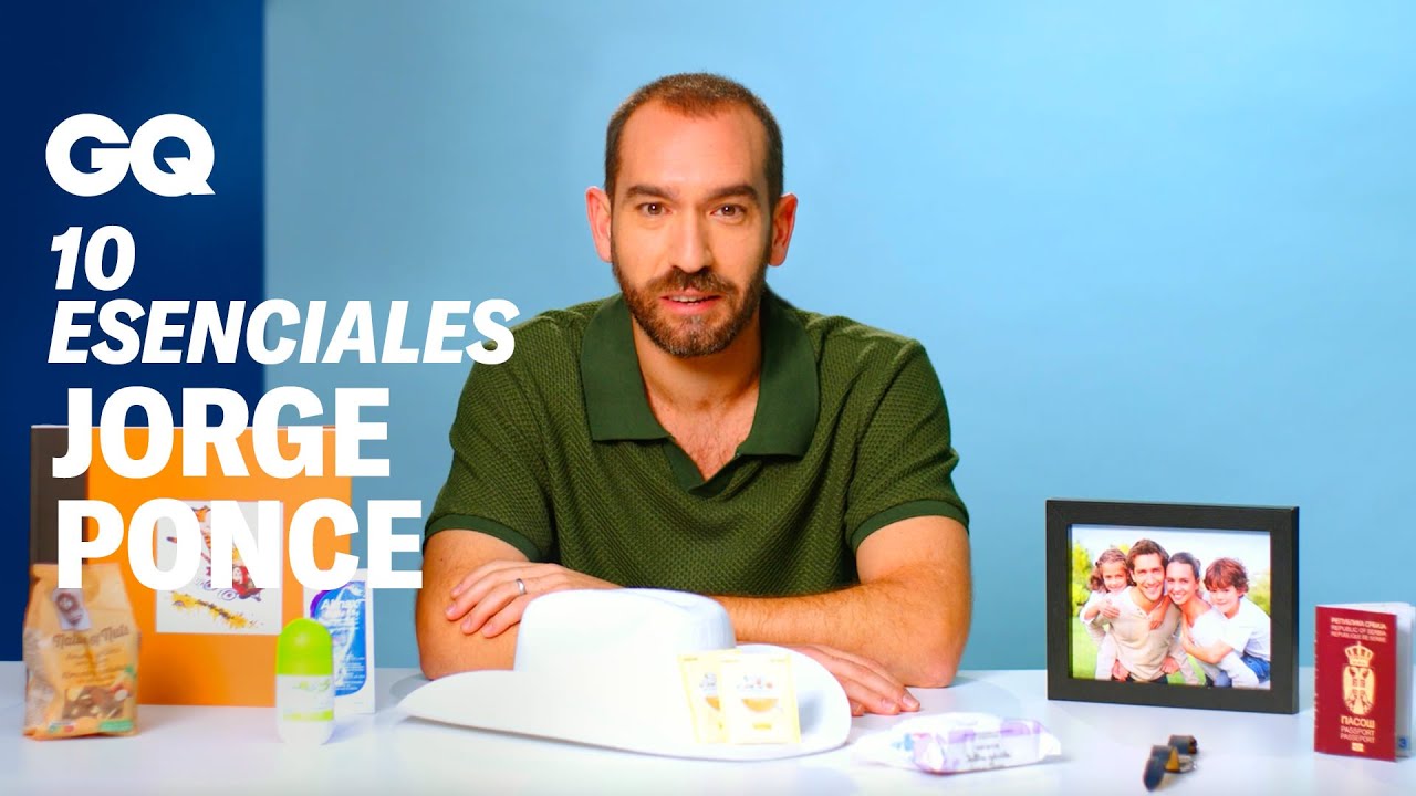Jorge Ponce: 10 objetos sin los que no puede vivir | 10 Esenciales | GQ ...