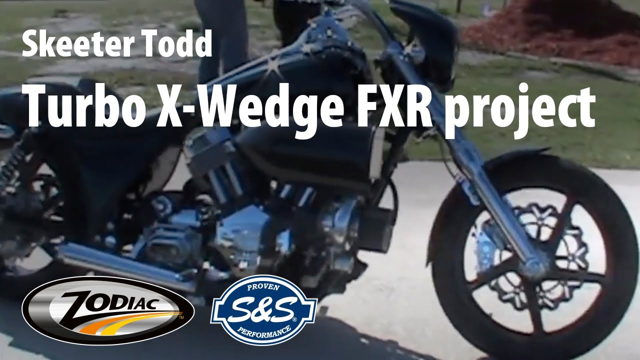 S&S Cycle talks to Skeeter Todd about his Turbo X-Wedge FXR project ...