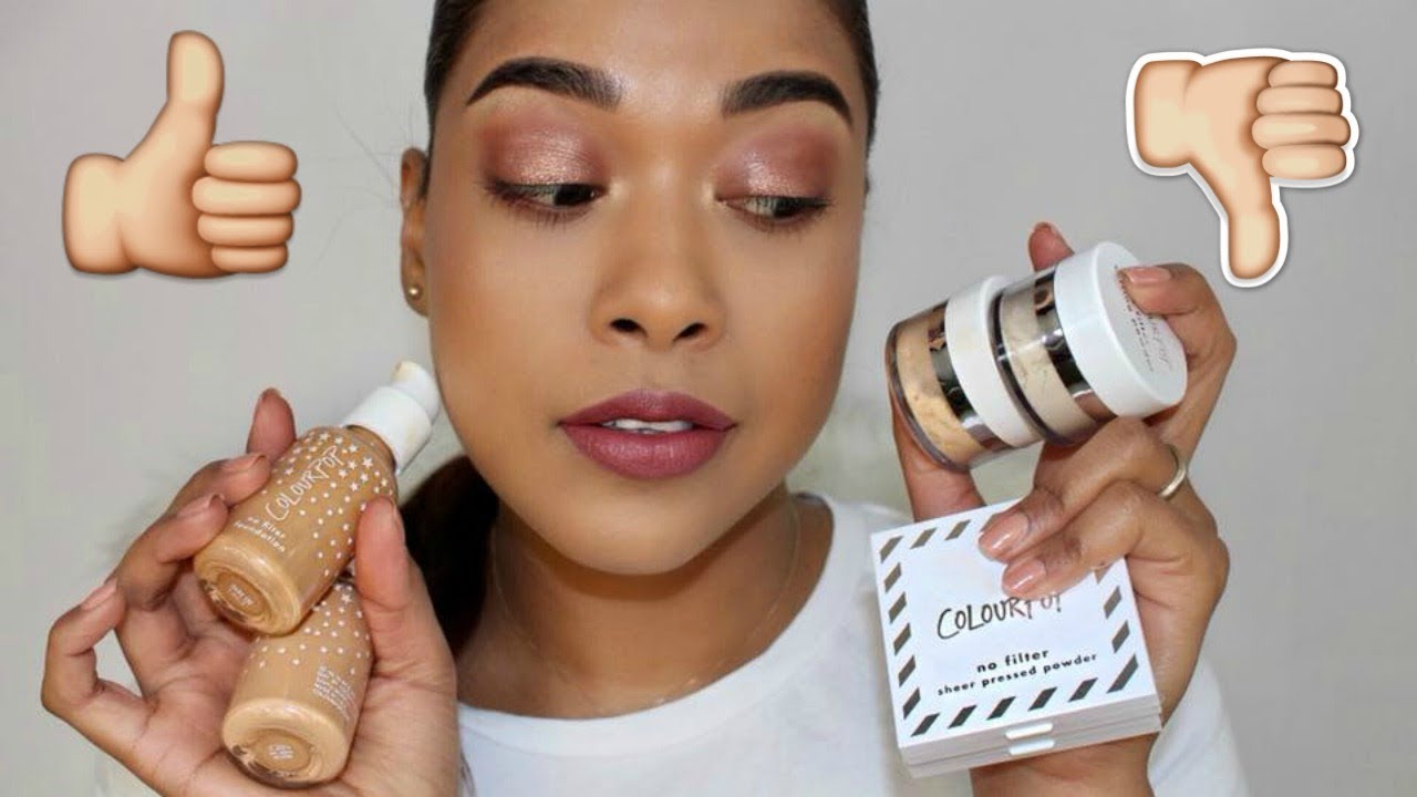 Colourpop No Filter Review || Foundations\ Pressed & Loose Powders ...