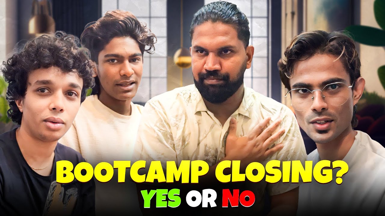 We Discussed About Bootcamp Closing 🙂💔 We Talks - YouTube