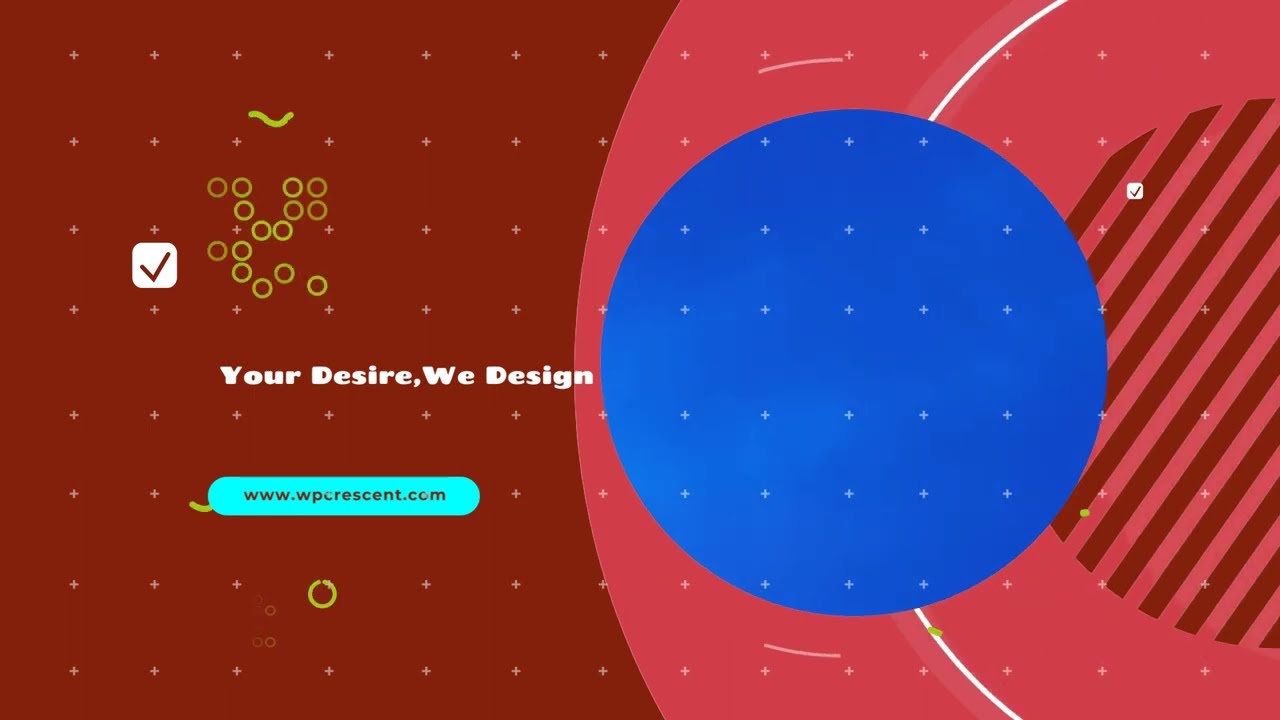 intro maker for an animated WPCrescent page - YouTube