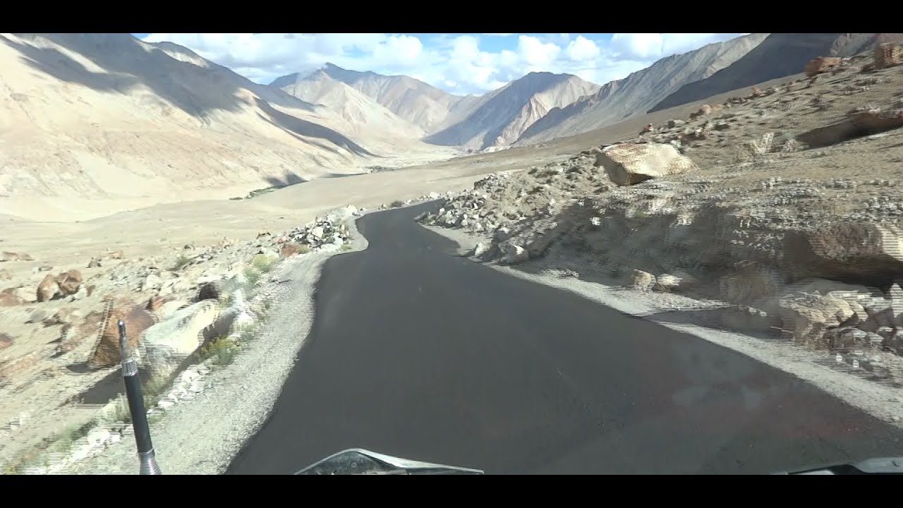 Durbuk from Leh Road1, Ladakh, India - YouTube