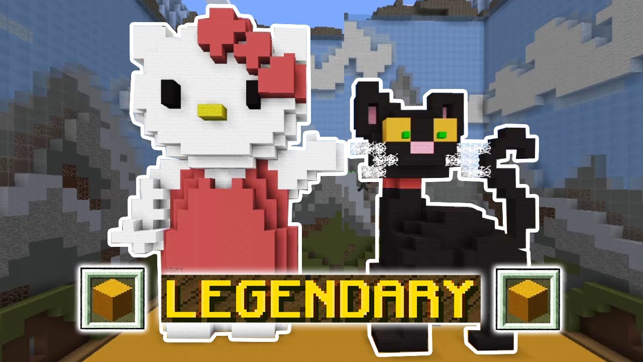 2 BUILDS 1 PLOT CHALLENGE (Minecraft Build Battle) - YouTube