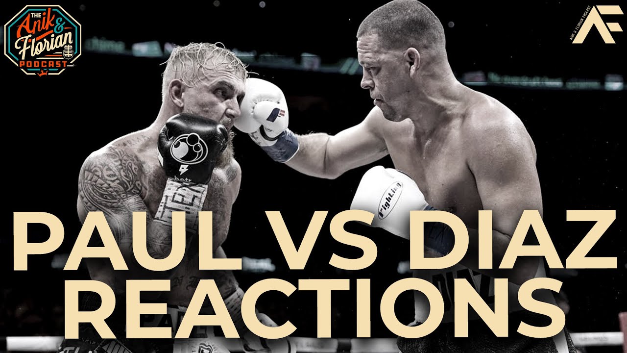 Jake Paul vs Nate Diaz Reactions from Jon Anik, Ray Longo, Brian Petrie ...