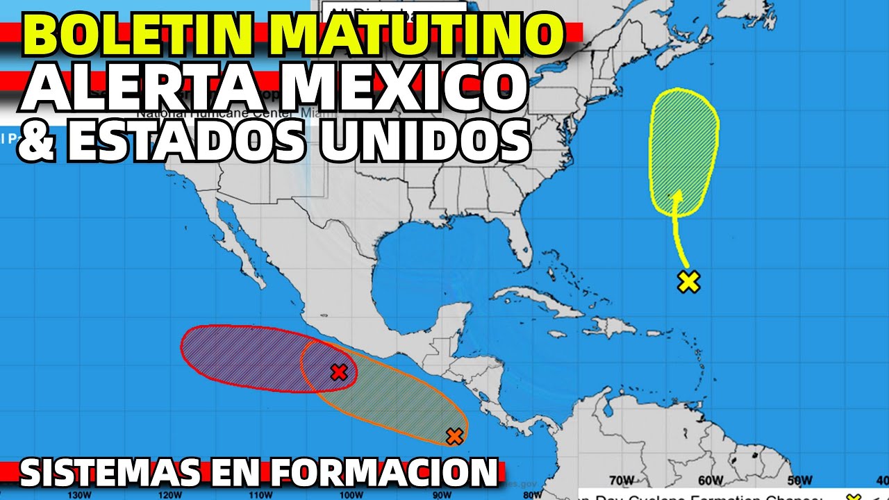 URGENTE: SE ESTAN FORMANDO... ALERTA MEXICO Y ESTADOS UNIDOS!!! - YouTube