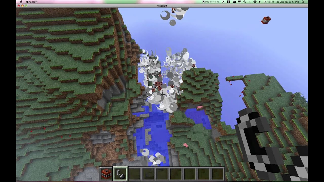 EPIC MINECRAFT TNT EXPLOSION - YouTube