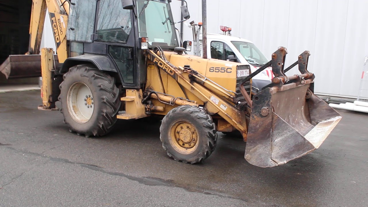 Tractor Ford 655C deel 2 - YouTube