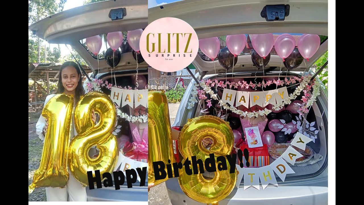 CAR SETUP BIRTHDAY SURPRISED FROM HER MOMMY CELY OF KUWAIT 🇰🇼🇵🇭 - YouTube