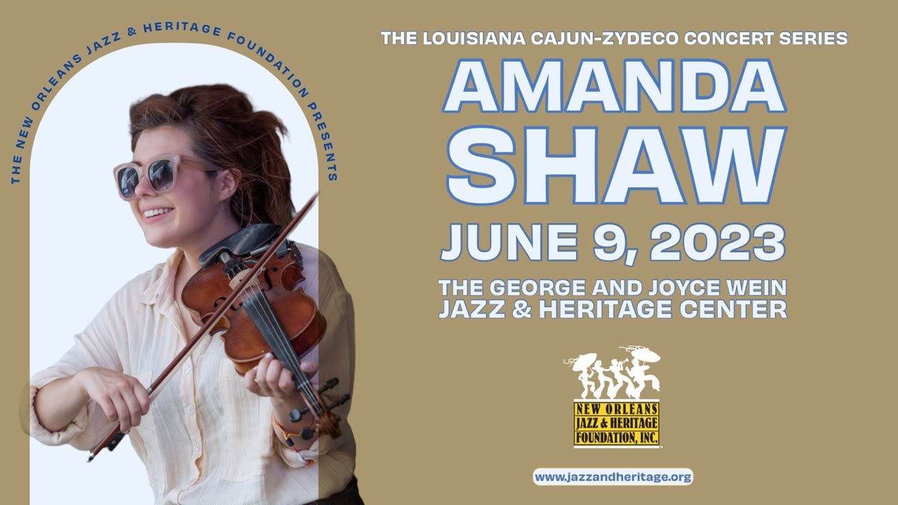 The Louisiana Cajun-Zydeco Concert Series continues with Amanda Shaw ...