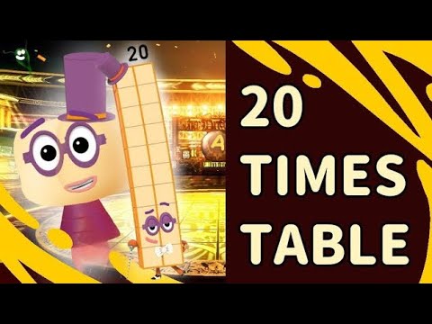 20 TIMES TABLE FANMADE BY ABOUT ART 2 - YouTube